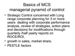 Management control systems | PPT
