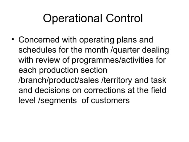 Management control systems | PPT