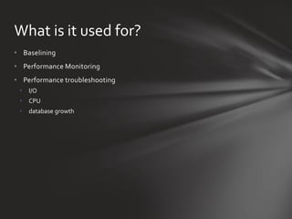 Introduction to SQL Server 2008 Management Data Warehouse (MDW) | PPTX ...