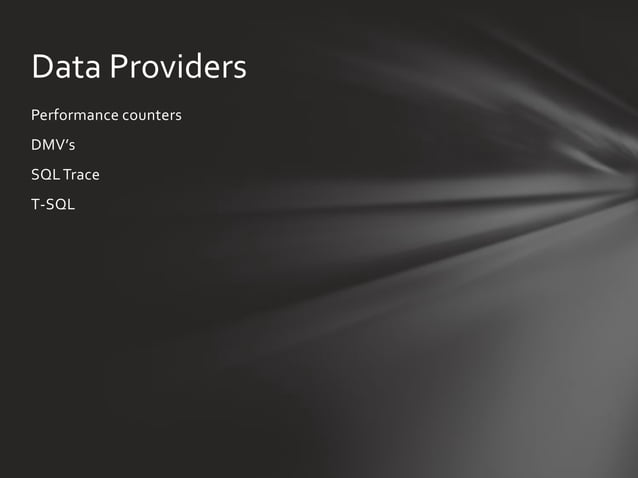 Introduction to SQL Server 2008 Management Data Warehouse (MDW) | PPTX | Databases | Computer ...