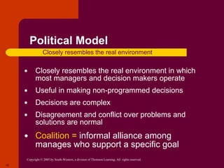 Management decision making seminor | PPT | Computer Software and ...