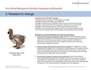 Management Derailers Report | PDF | Executive Leadership & Management ...