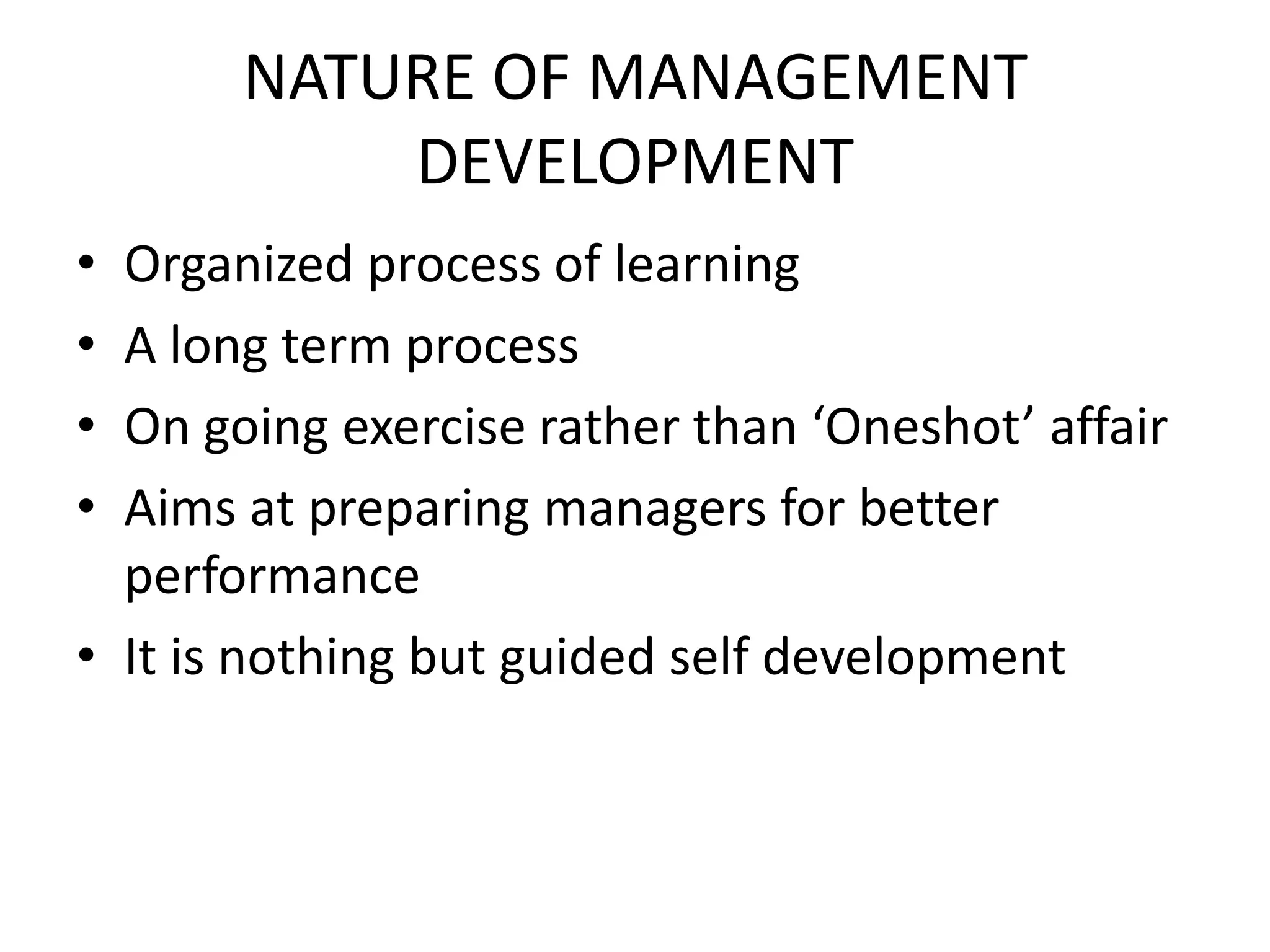 Management development | PPTX