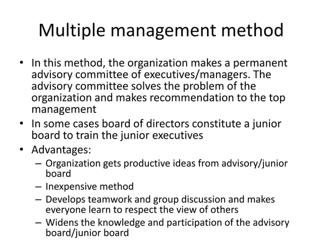 Management development | PPTX