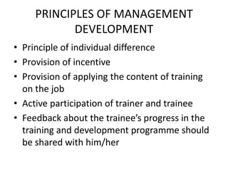 Management development | PPTX