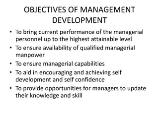 Management development | PPTX
