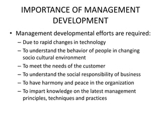 Management development | PPTX