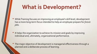 Management development methods | PPT