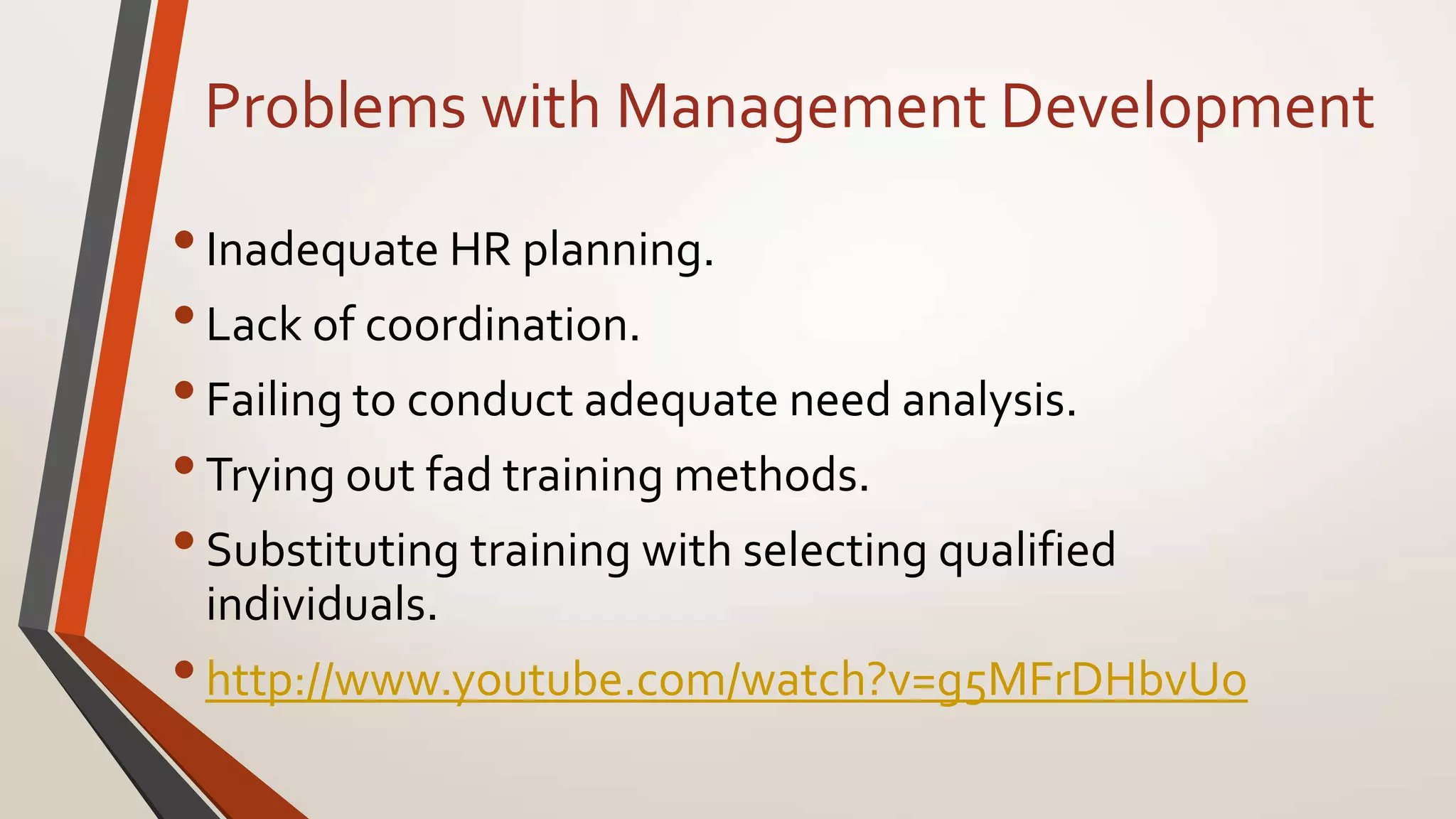 Management development methods | PPT