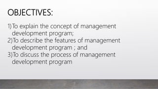 Management Development Program | PPTX