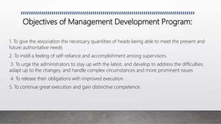 Management Development Program | PPTX