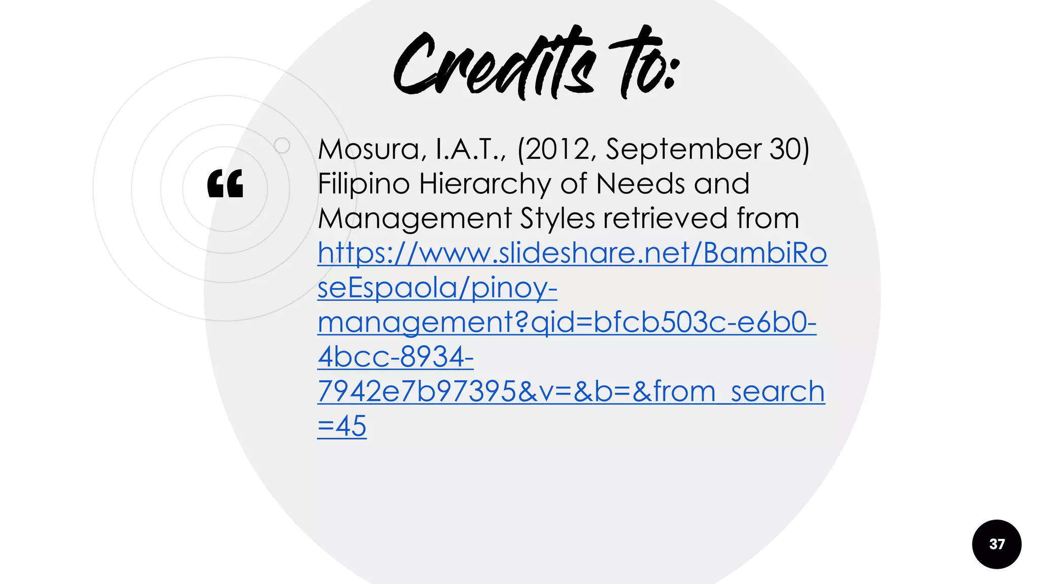 Management filipino styles | PPTX