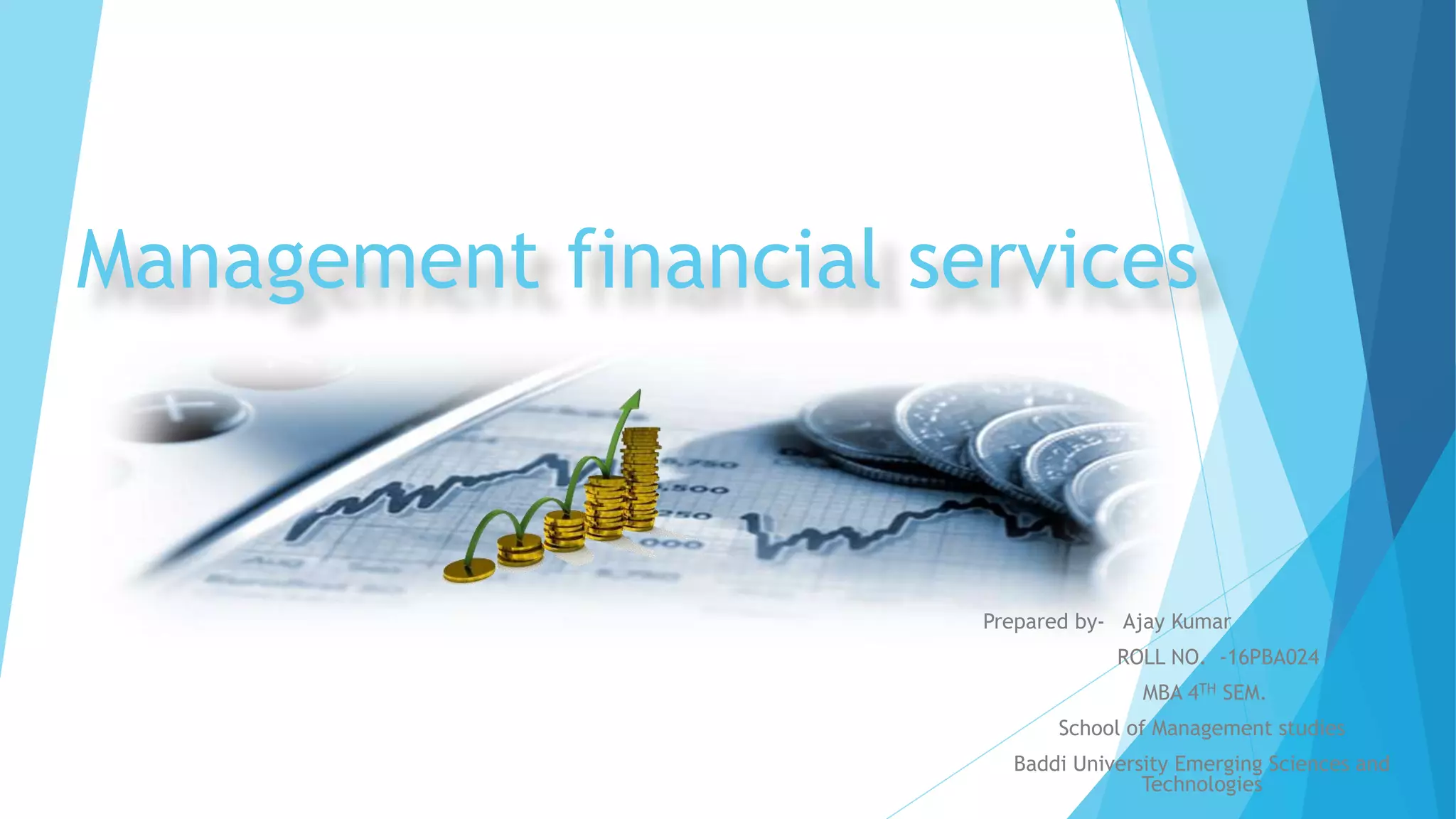 Management financial services | PPTX