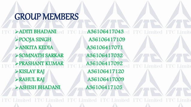 Management foundation, ITC Company Organizational Structure ,AMITY ...