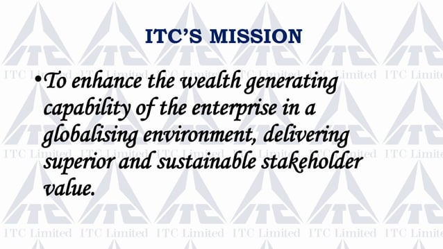 Management foundation, ITC Company Organizational Structure ,AMITY ...