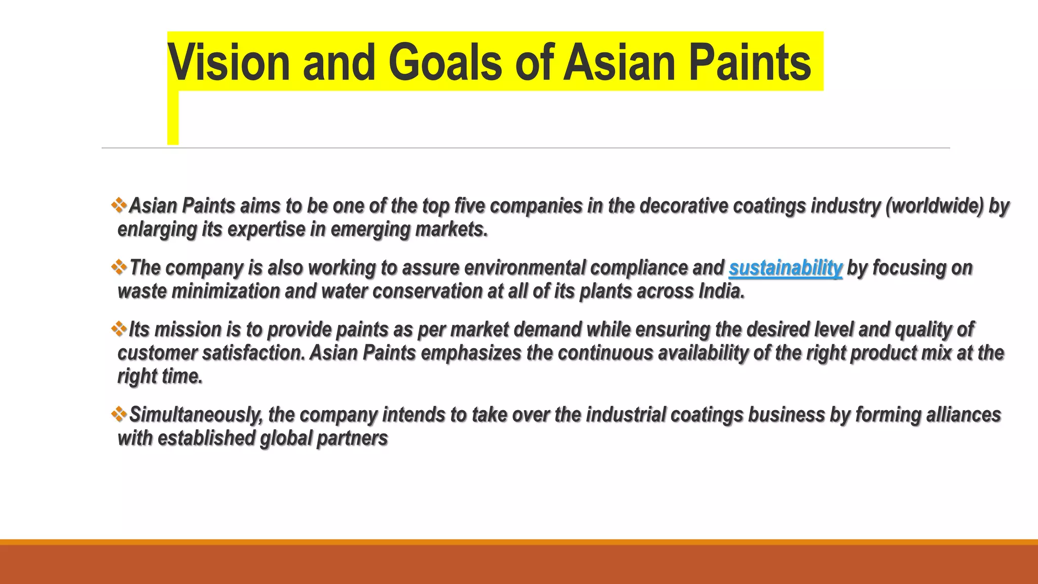 Asian paints Ltd ........PPT