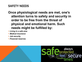 Importance of Motivation and Maslow theory in the organisation | PPTX