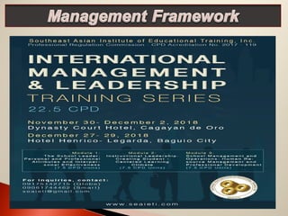 Management Framework POLC | PPT