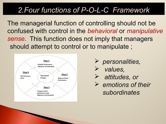 Management Framework Polc