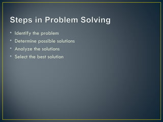 Management functions and decision making | PPT