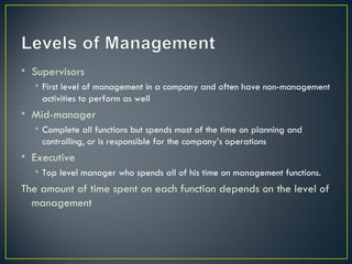 Management functions and decision making | PPT