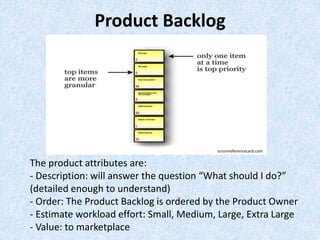 Management fundamentals scrum 101 | PPSX