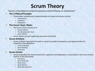 Management fundamentals scrum 101 | PPSX