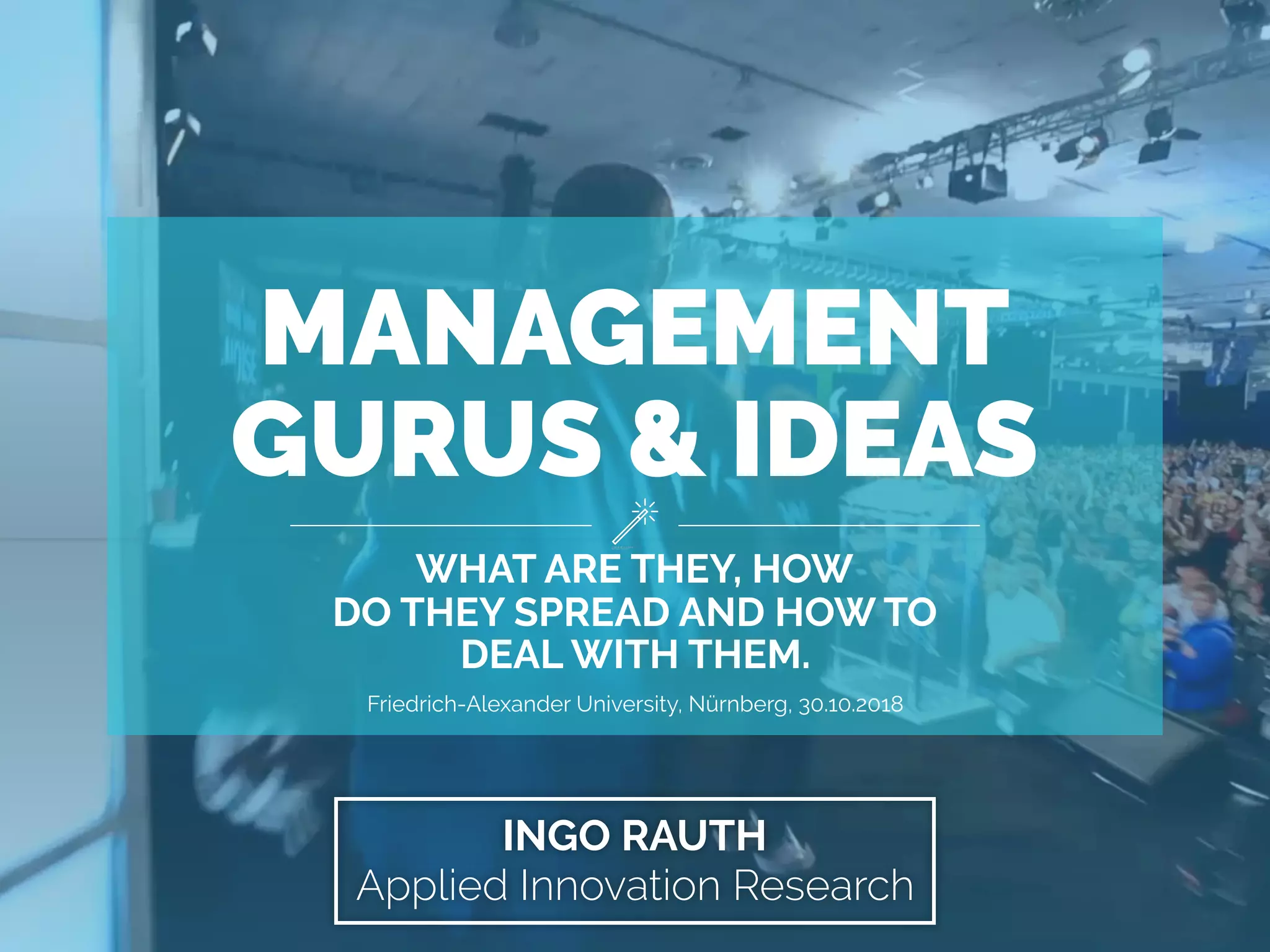 Management Gurus and Ideas (2018) | PPT