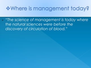 History of Management | PPTX