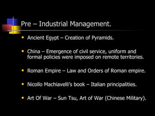 Management History Arjun | PPT