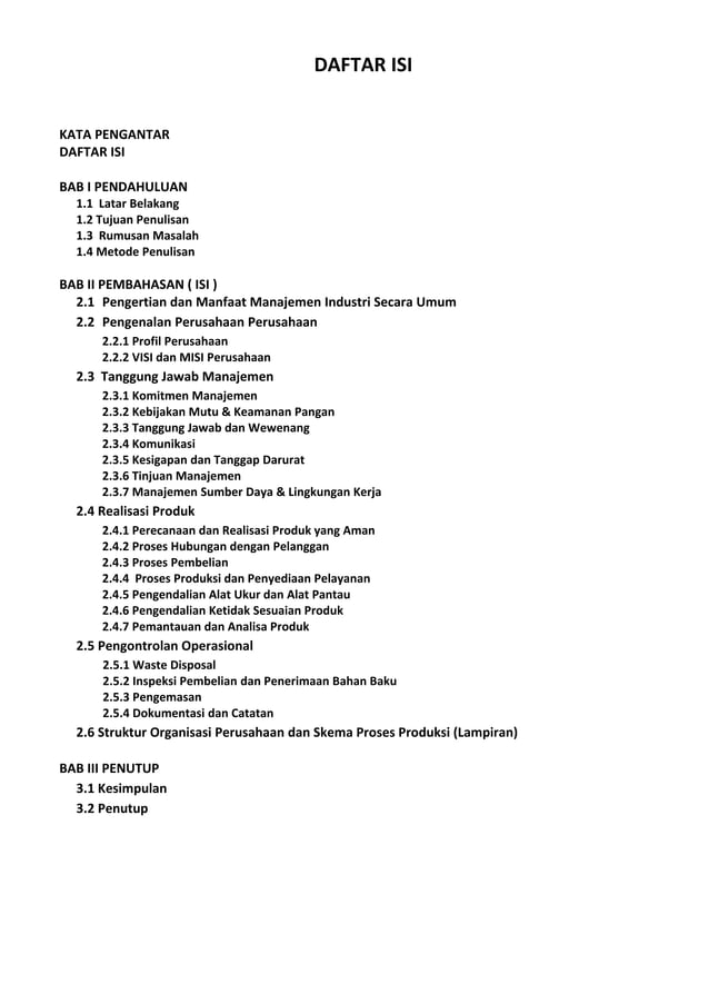 Fungsi Management Industri | DOC