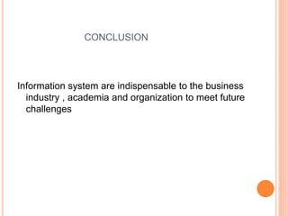 Management information system | PPTX