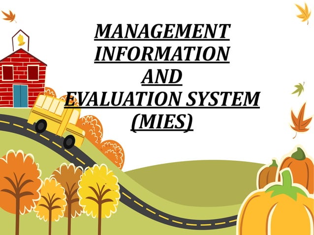 Management information and evaluation system | PPTX | Healthcare Industry | Industries