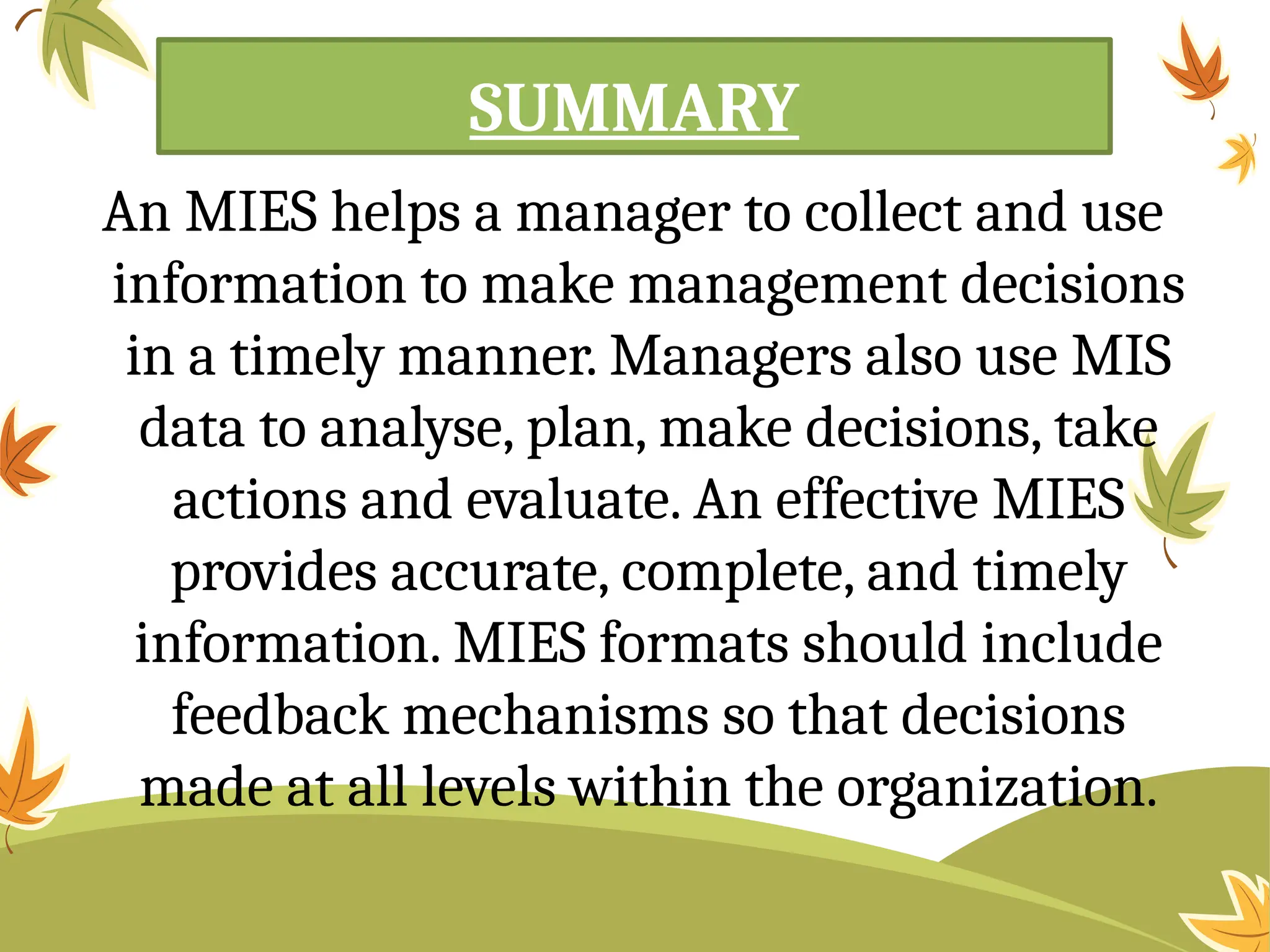 managementinformationandevaluationsystem {UNIT V}.pptx