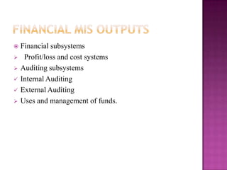 Management information system | PPSX