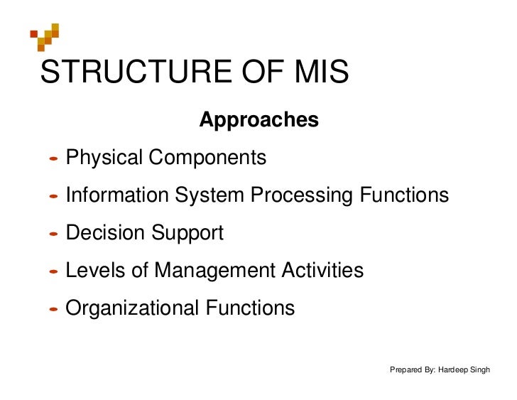 Management information system