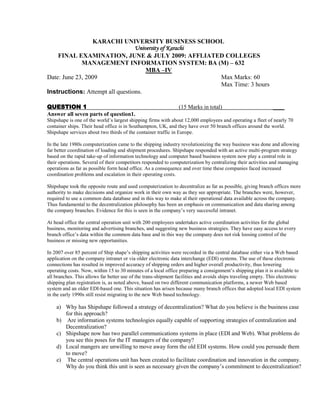 Management information system | PDF