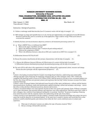 Management information system | PDF