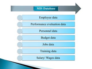MANAGEMENT INFORMATION SYSTEM AND PAYROLL MANAGEMENT | PPTX