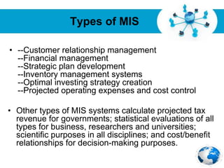Management information system | PPTX