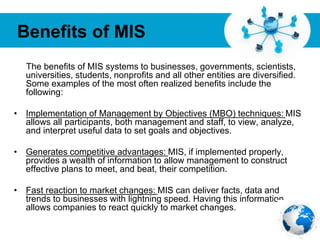 Management information system | PPTX