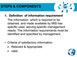 Management information system | PPTX