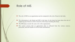Management Information System | PPT