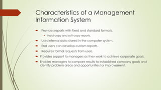 Management Information System | PPT