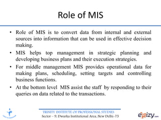 Management information system | PPTX