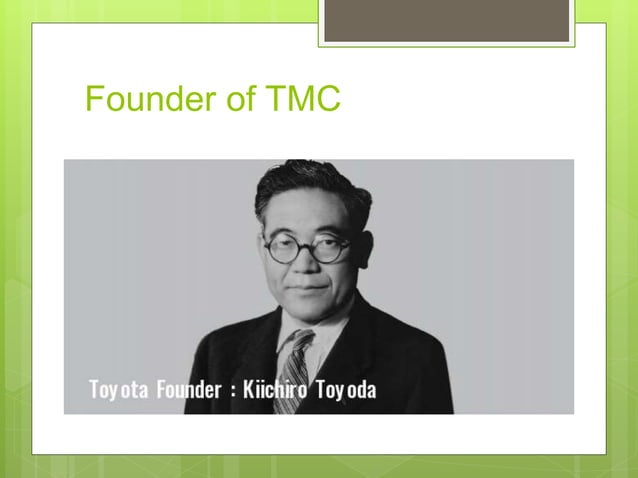 Management information system of Toyota