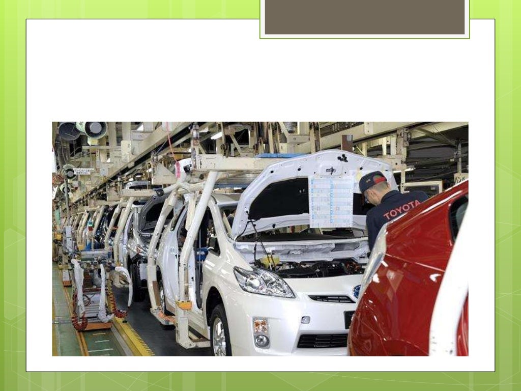 Management information system of Toyota