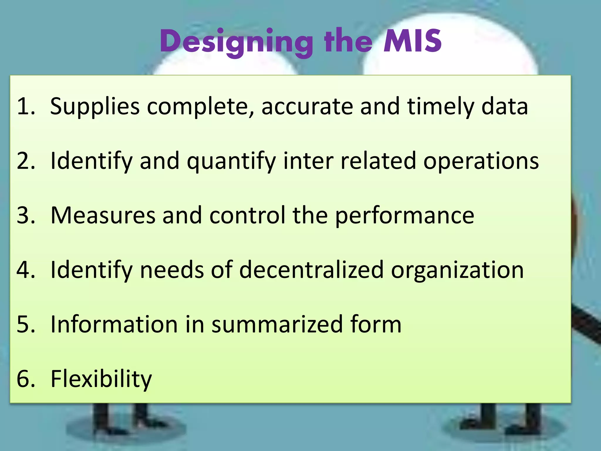 Management information system | PPTX