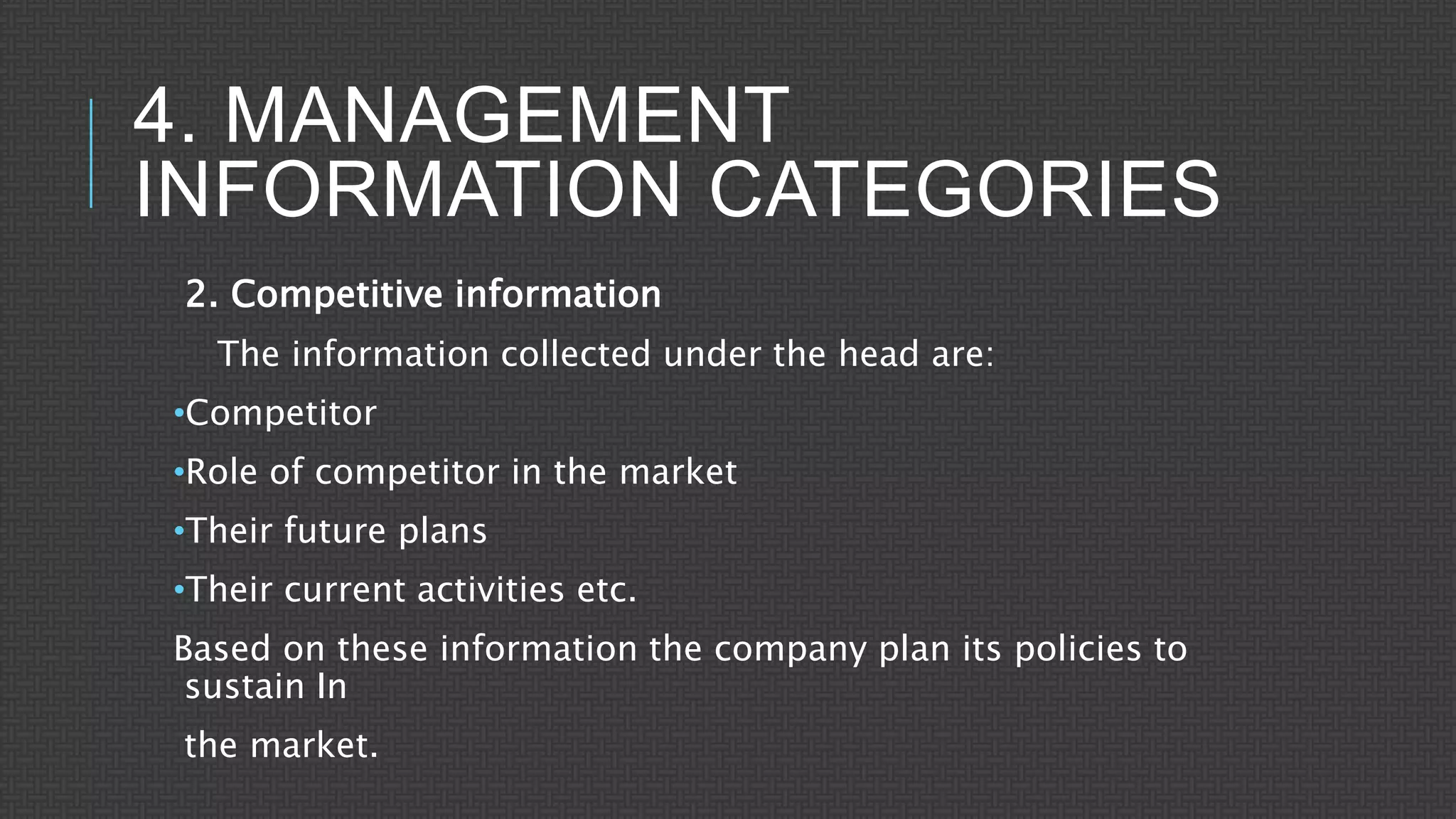 Management information system | PPTX