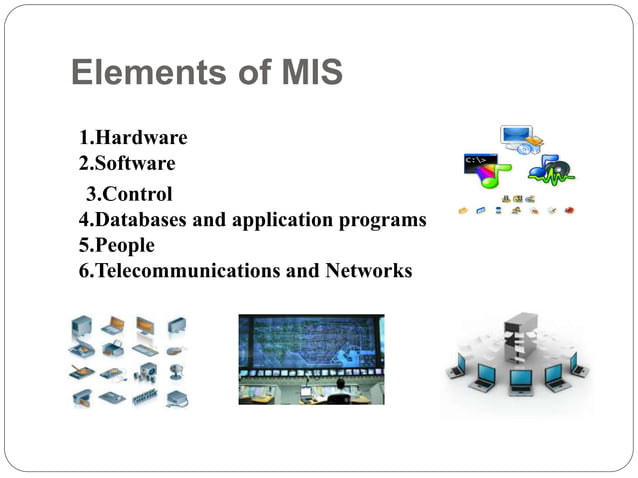Management information system (MIS) | PPT